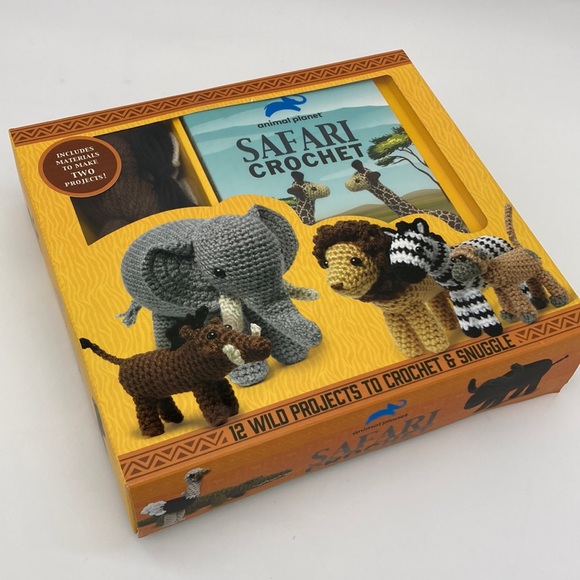 Animal Planet | Other | Animal Planet Safari Crochet Kit 2 Wild ...
